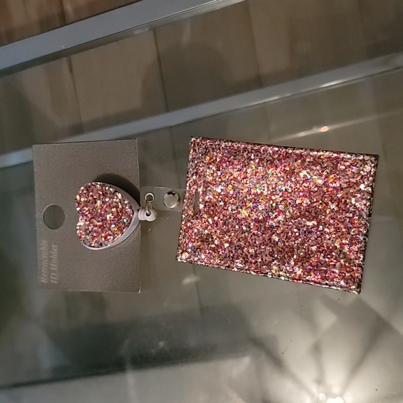 Solutions | Accessories | Bling Retractable Id Holder | Poshmark